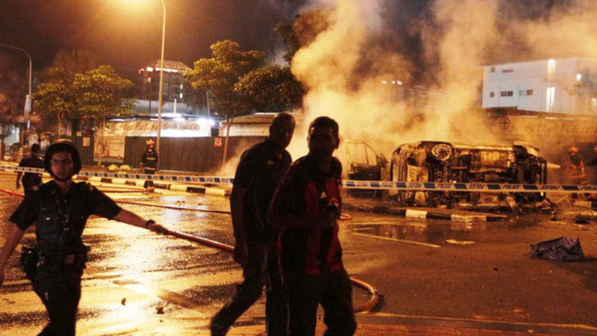 Indian goes on trial for Little India riot - The Hindu